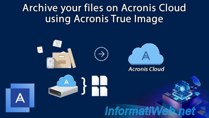 Archive old and large files on Acronis Cloud using Acronis True Image ...