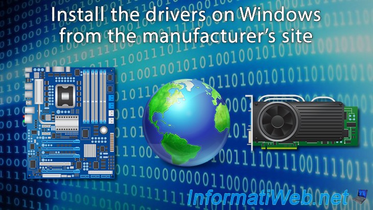 Install the drivers on Windows from the manufacturer's site - Windows ...